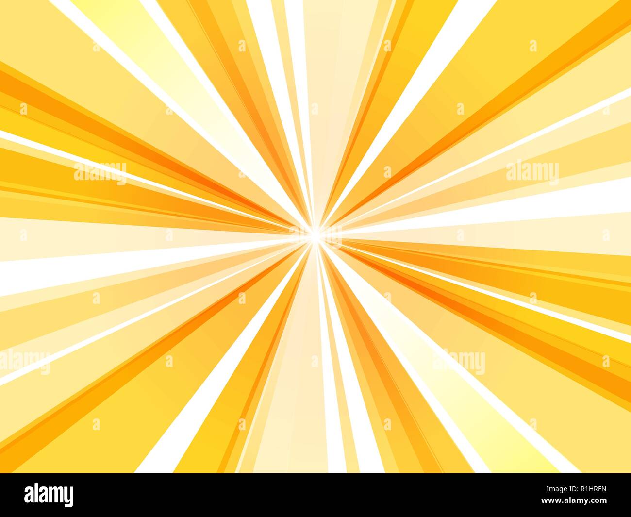 yellow abstract rays wallpaper Stock Vector Image & Art - Alamy