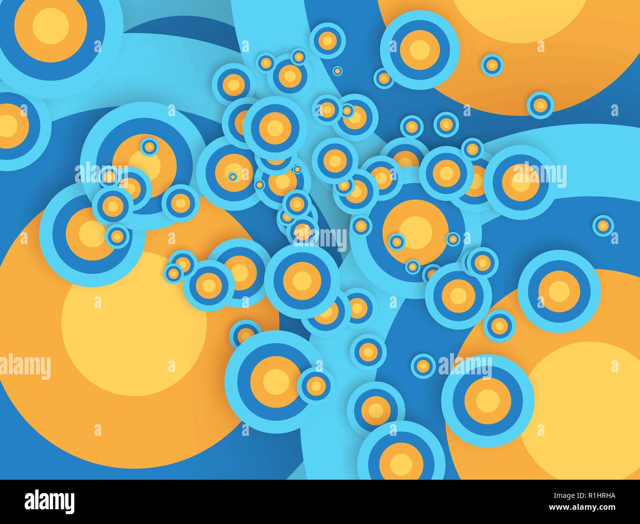 retro circle background Stock Vector Image & Art - Alamy