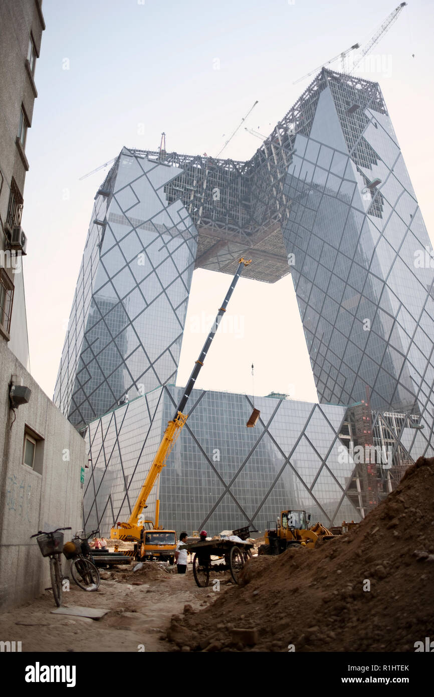 Building under development in a city construction site Stock Photo - Alamy