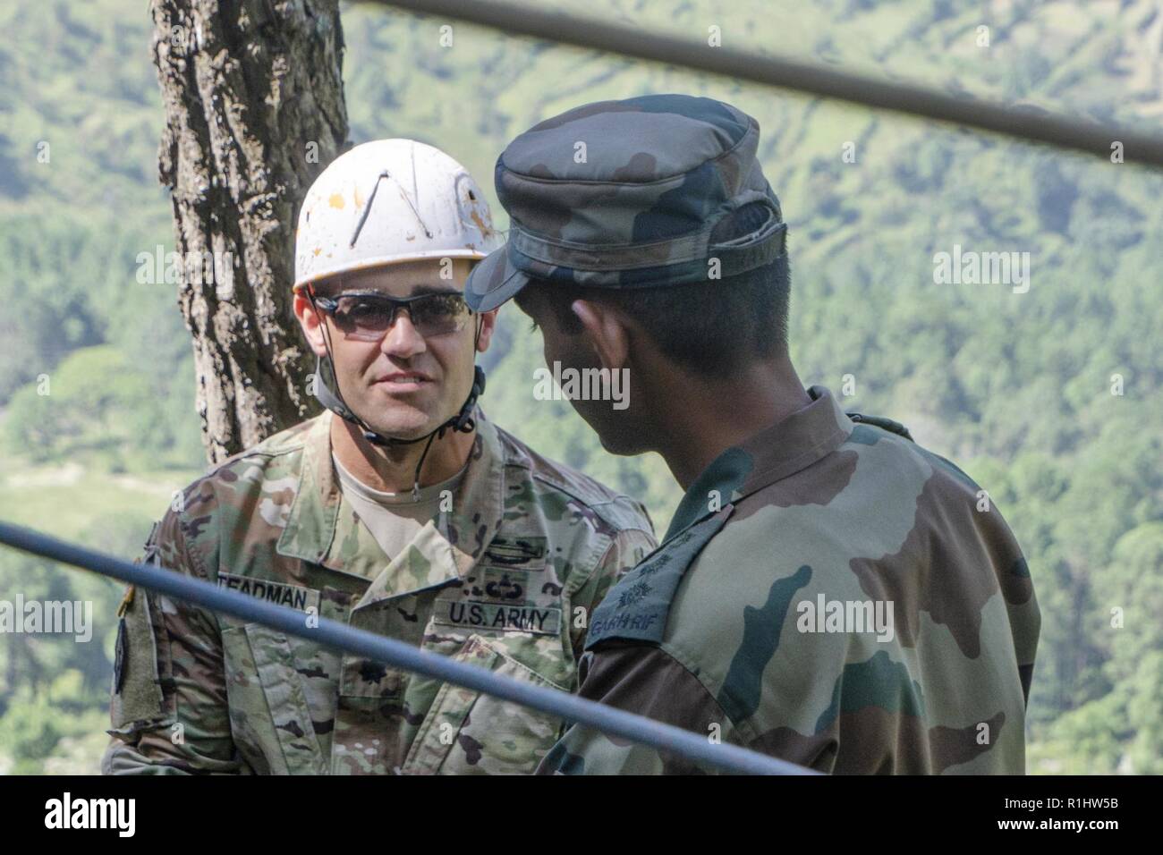 Lt. Col. Andrew Steadman, the 1st Battalion, 23rd Infantry Regiment ...