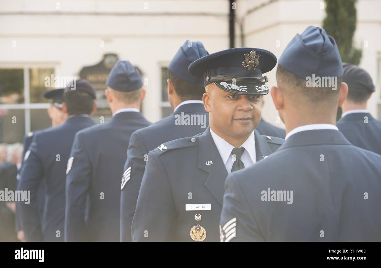 U.S. Air Force Col. Ronald Cheatham, Vice Commander 501st Combat ...