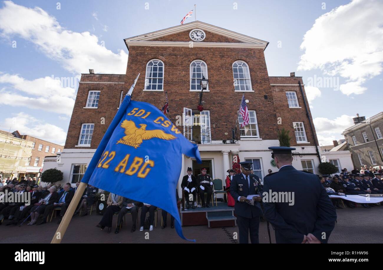 U.S. Air Force Col. Ronald Cheatham, Vice Commander 501st Combat ...