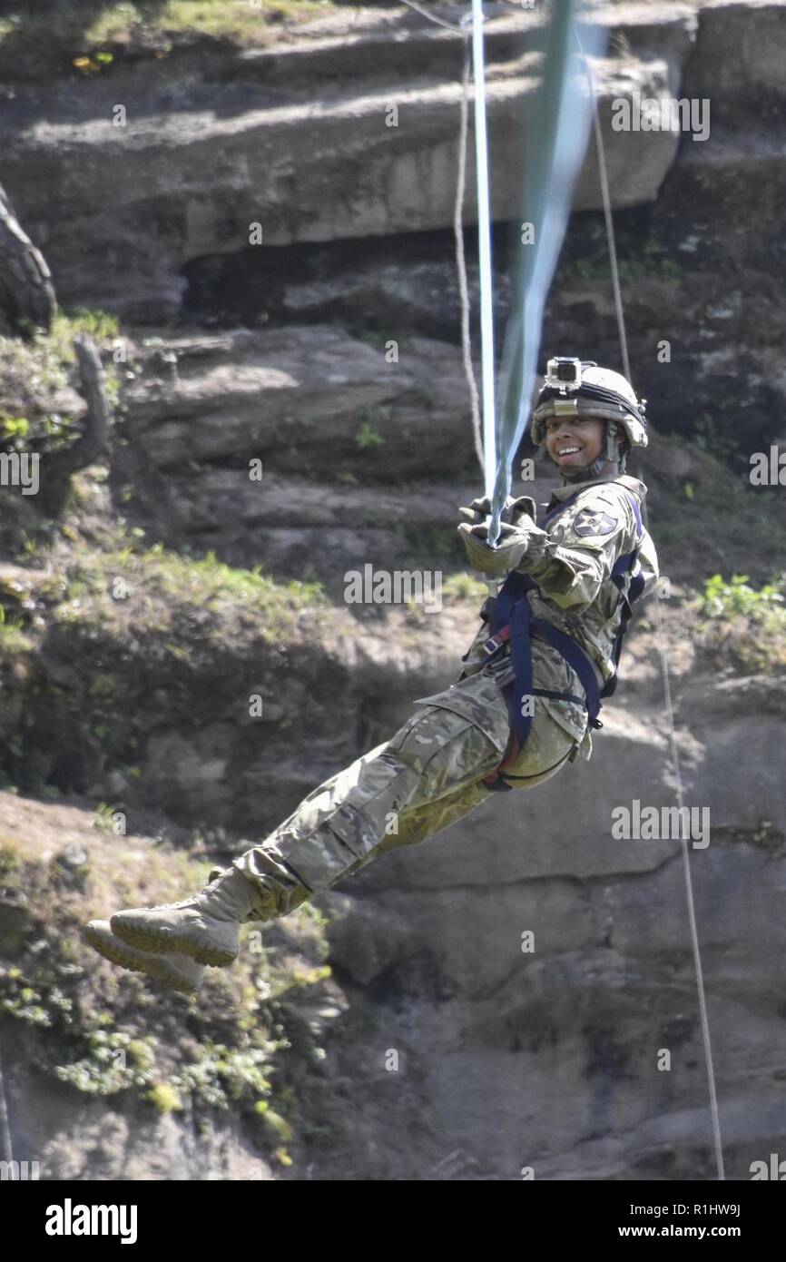 Spc. Sierra Hill, a supply specialist with 1st Battalion, 23rd Infantry ...