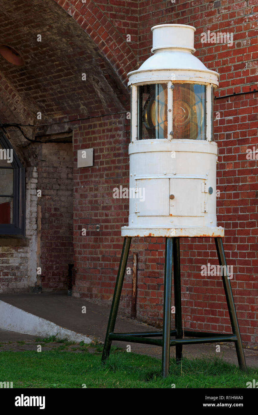 Egypt Point Lantern, Lighthouse Museum in Hurst Castle, Keyhaven ...