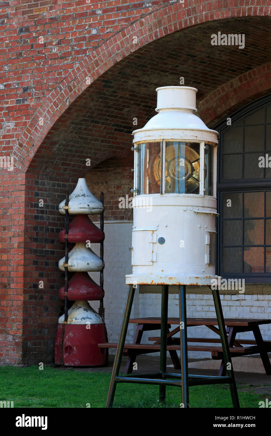 Egypt Point Lantern, Lighthouse Museum in Hurst Castle, Keyhaven ...