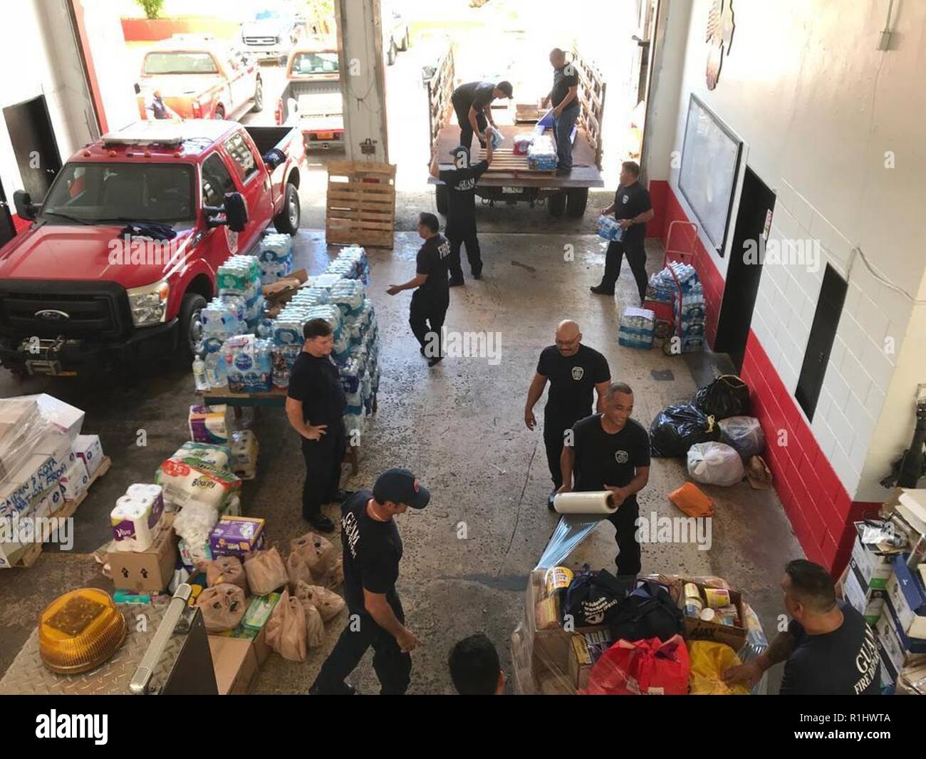 The Guam Fire Department, working with the Western Pacific Islands ...