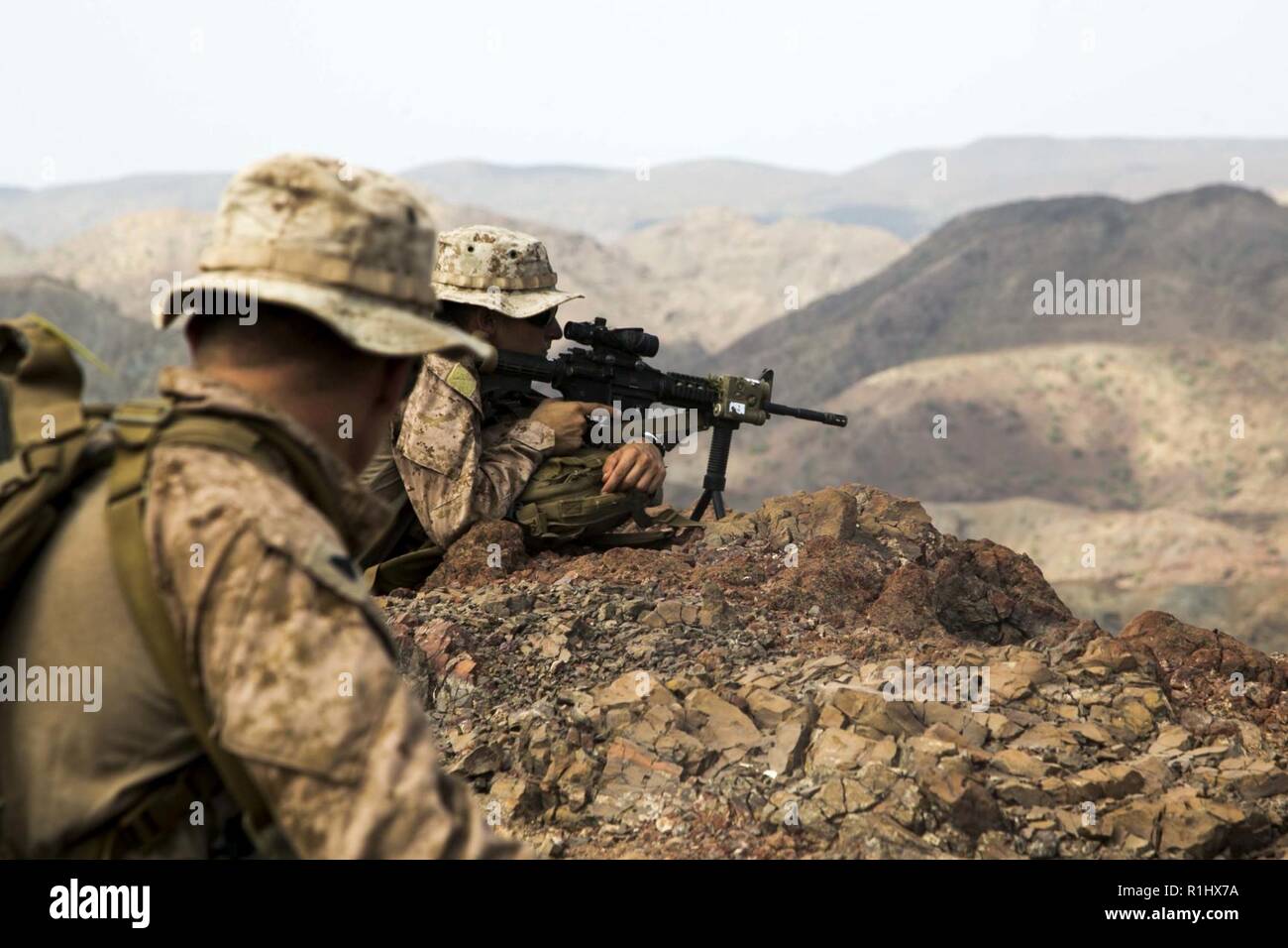 DJIBOUTI (Sept. 19, 2018) Hospital Corpsman 3rd Class Randall Knight ...