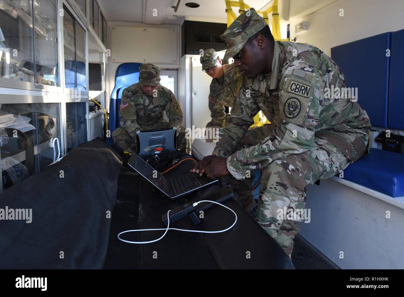 South Carolina National Guard's 43rd Civil Support Team from West ...
