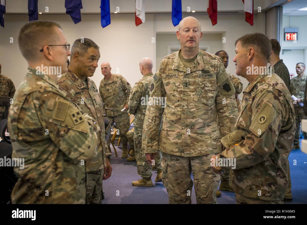 U.S. Army Lt. Gen. Michael X. Garrett, U.S. Army Central commander ...
