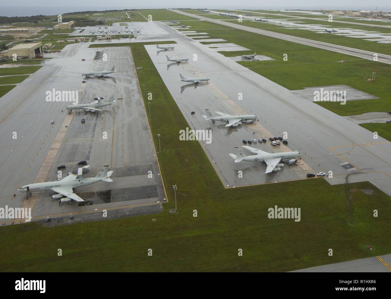 Joint aircraft support exercise Valiant Shield at Andersen Air Force ...