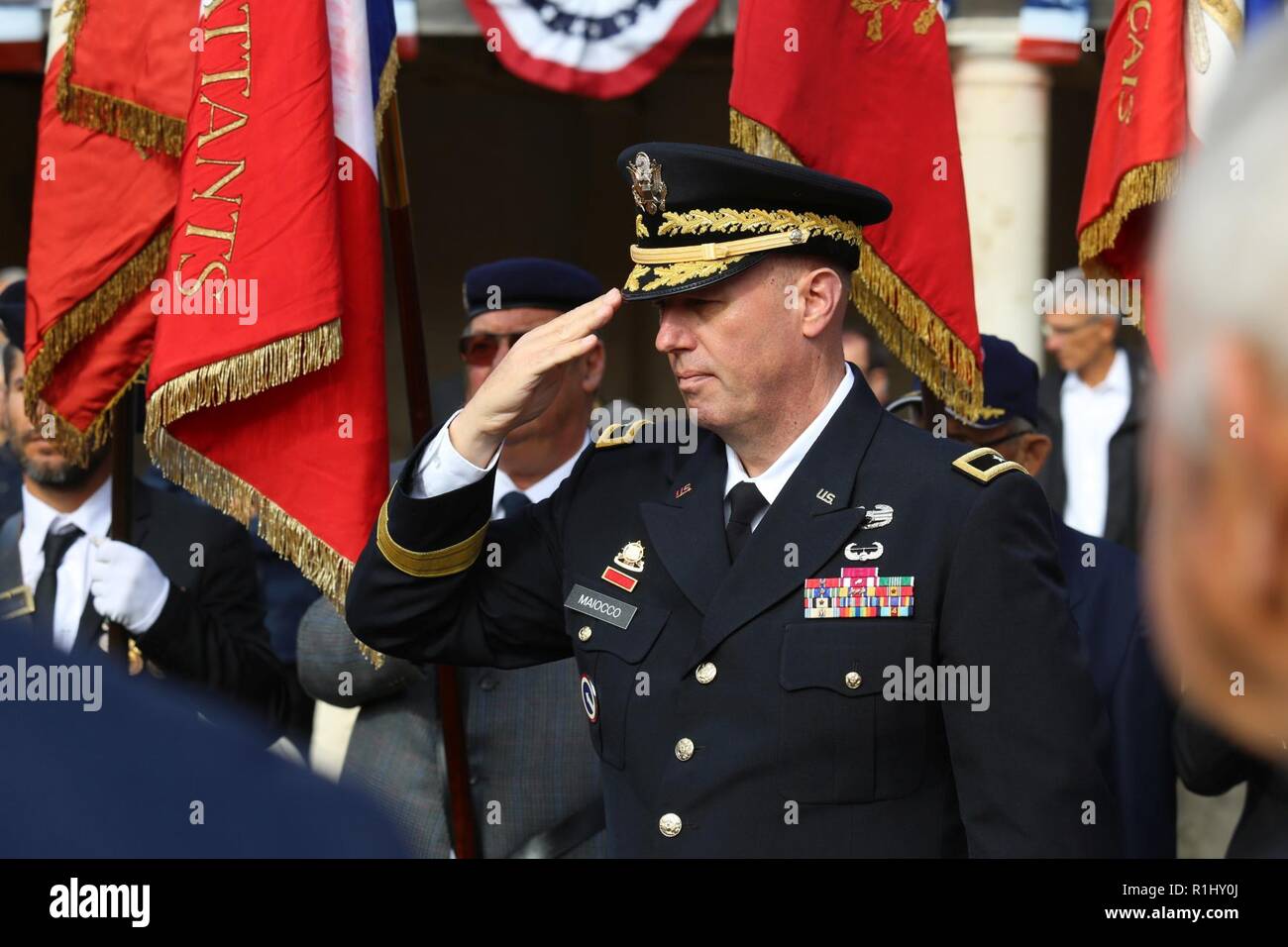 Brig. Gen. Frederick R. Maiocco Jr., commander of the U.S. Army Reserve ...