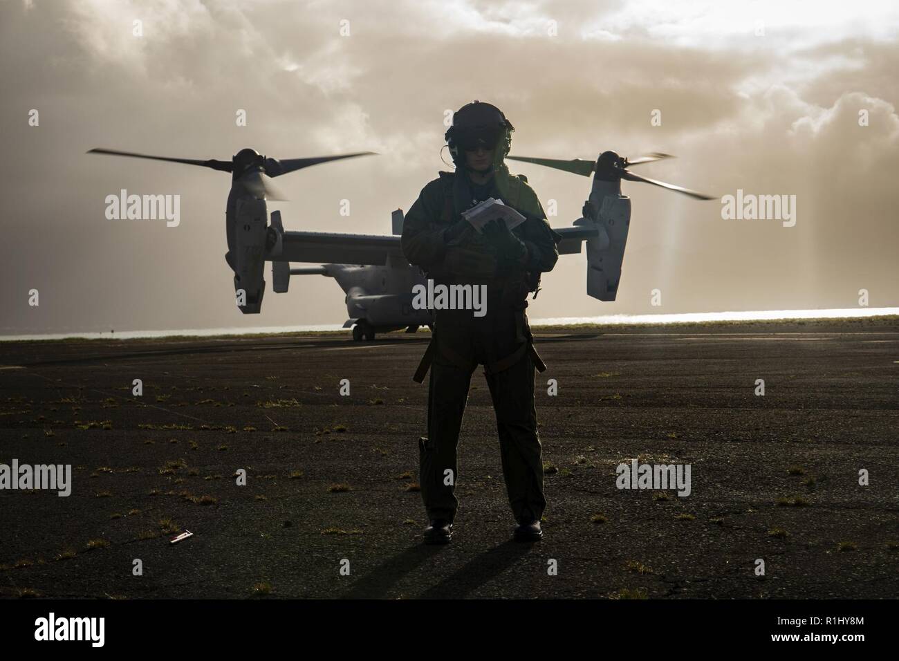 U.S. Marine Corps Capt. Ryan Webster, aircraft commander with Marine ...