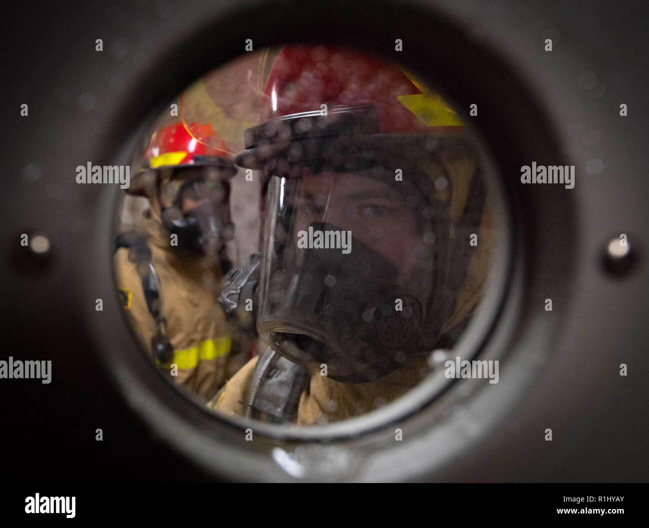 Engine room fire drill hi-res stock photography and images - Alamy