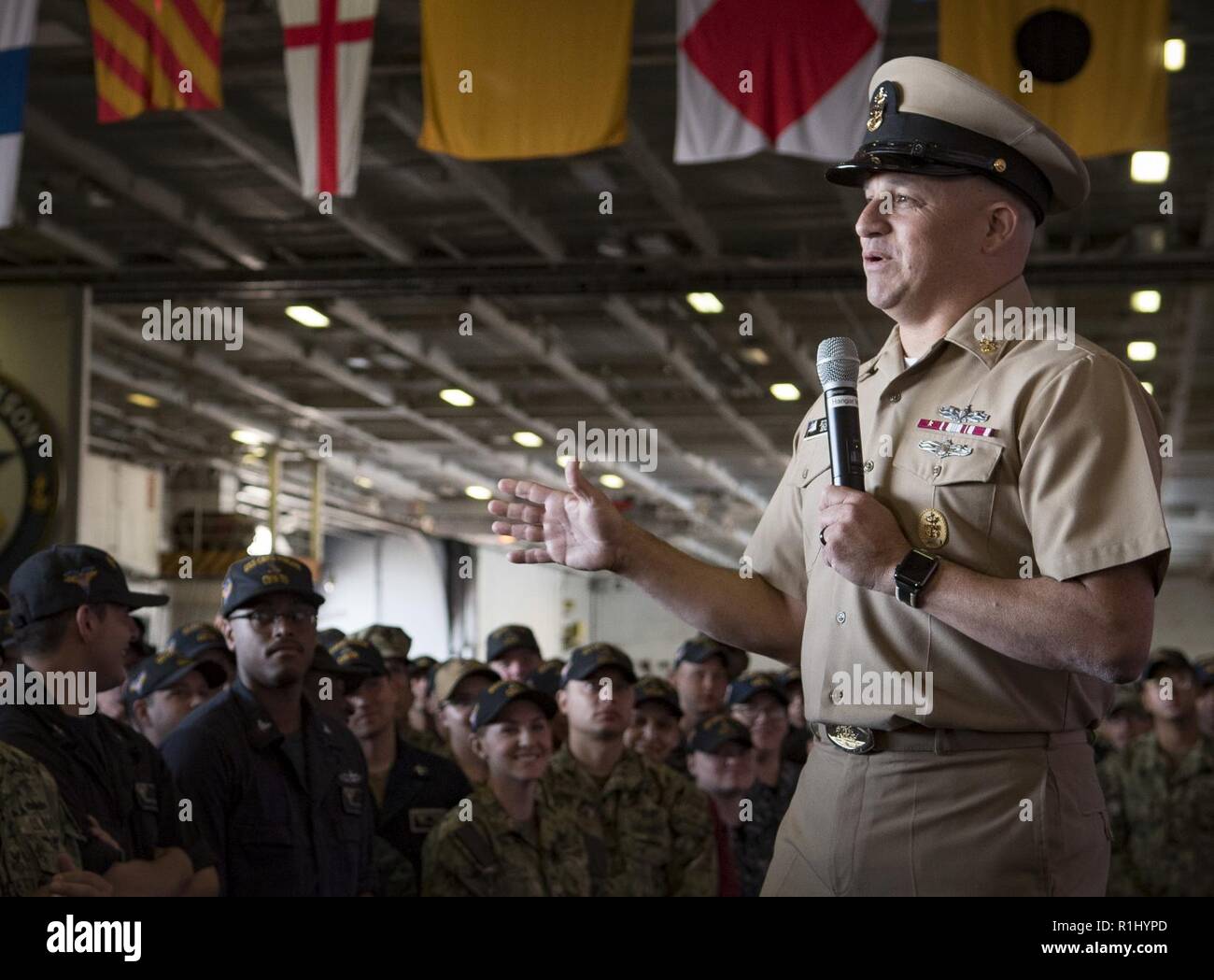 SAN DIEGO (Sept. 19, 2018) Master Chief Petty Officer of the Navy ...
