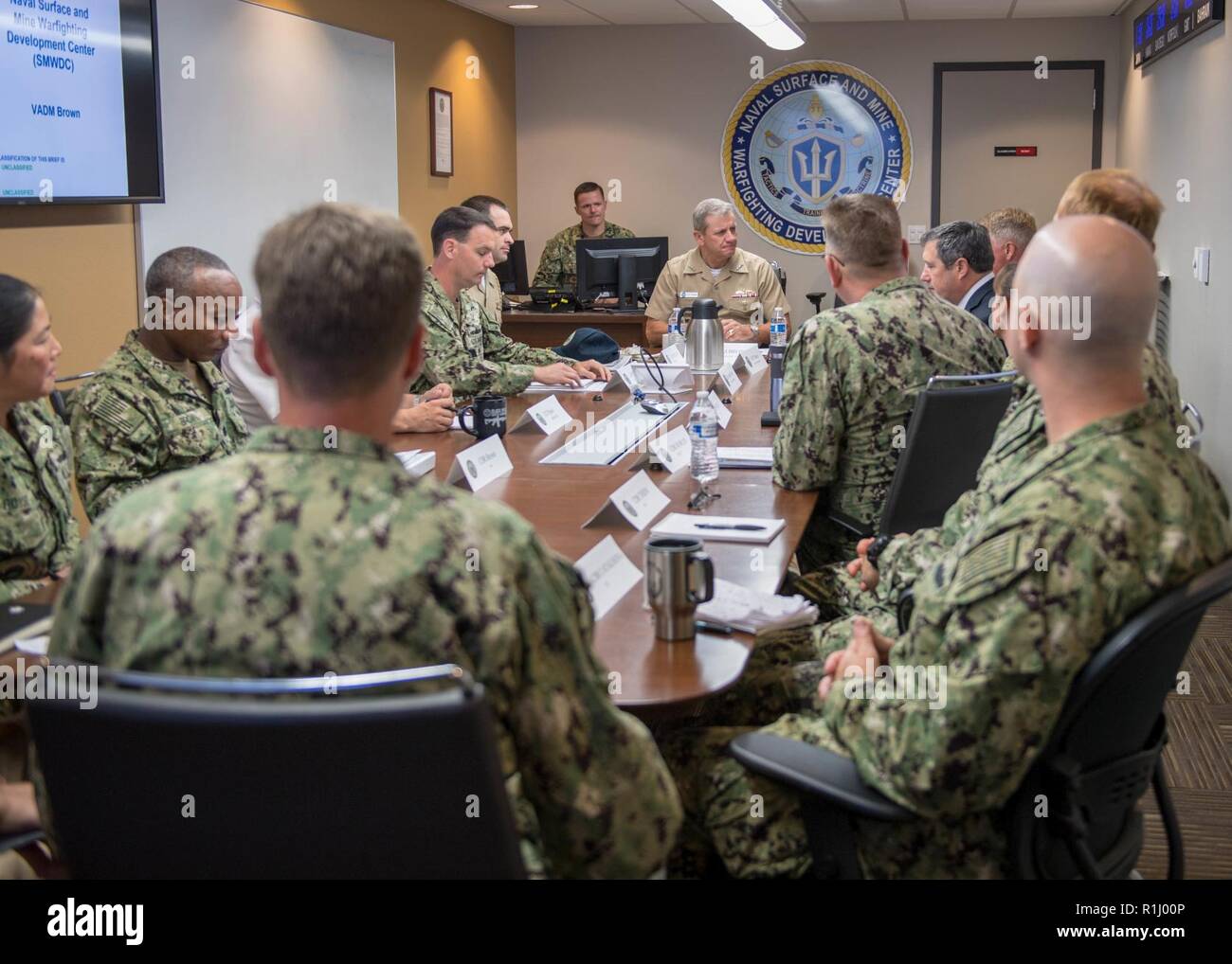 Vice Adm. Rich Brown, commander, Naval Surface Force, U.S. Pacific ...