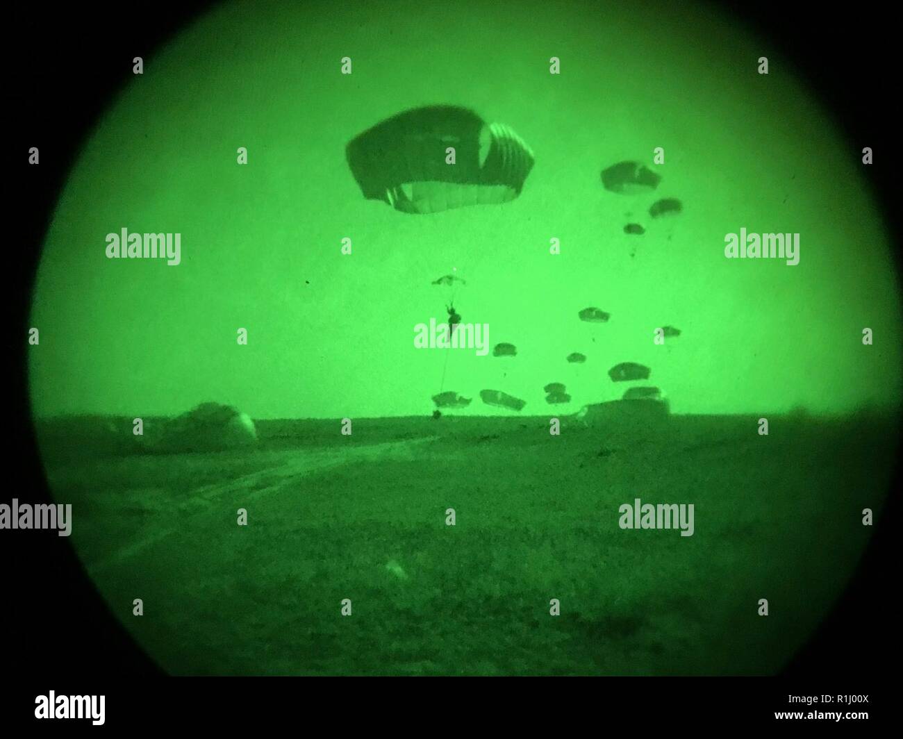 Paratroopers assigned to the 3rd Brigade Combat Team, 82nd Airborne ...