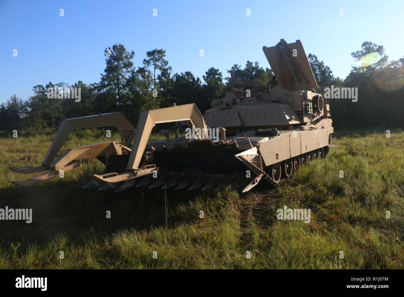 M1150 Assault Breacher Vehicle of Alpha Company, 9th Brigade Engineer ...