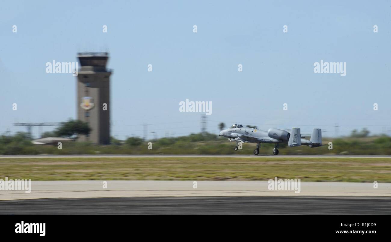 Lt. Col. Robin T. Sandifer, 47th Fighter Squadron A-10 Thunderbolt II ...