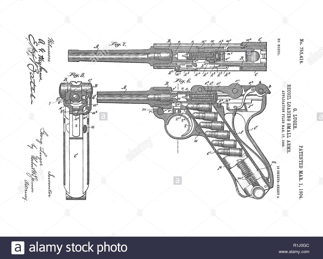 Cal 9 Luger High Resolution Stock Photography and Images - Alamy