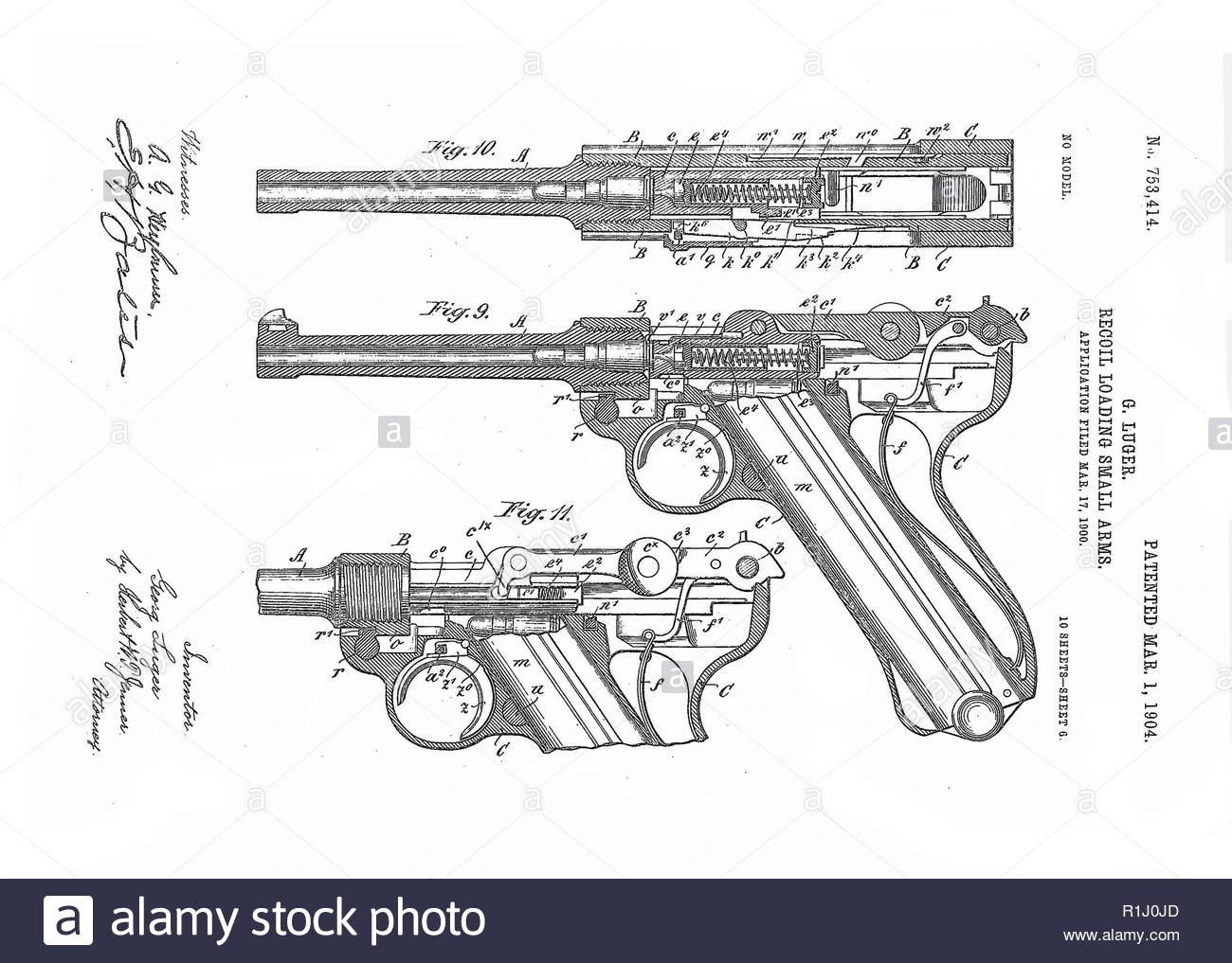 Luger Pistol Stock Photos & Luger Pistol Stock Images - Alamy