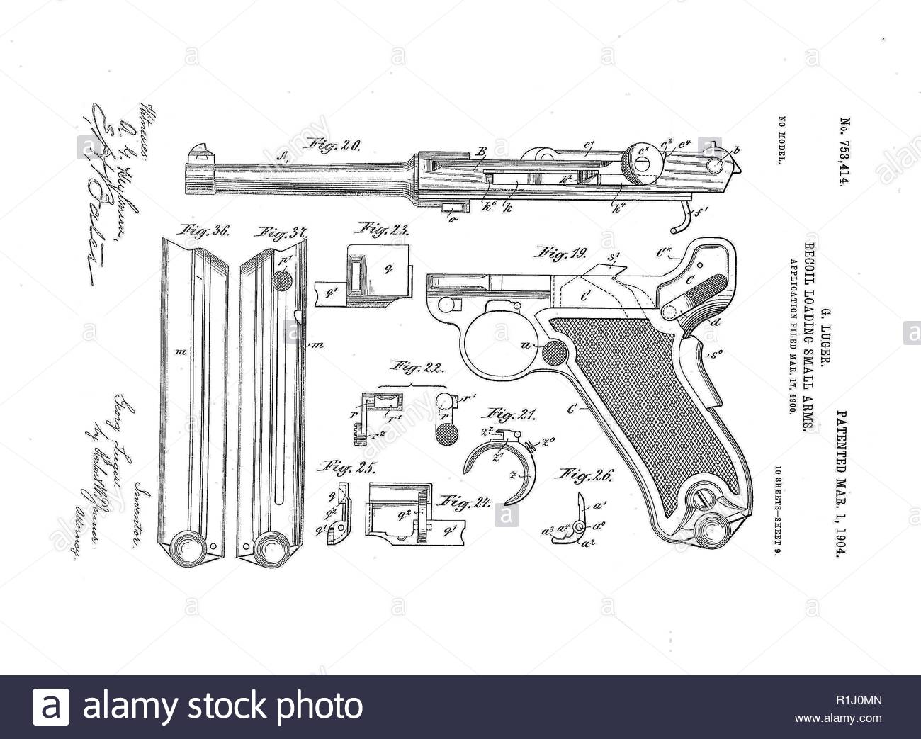 Pistol Gun Graphics High Resolution Stock Photography and Images - Alamy