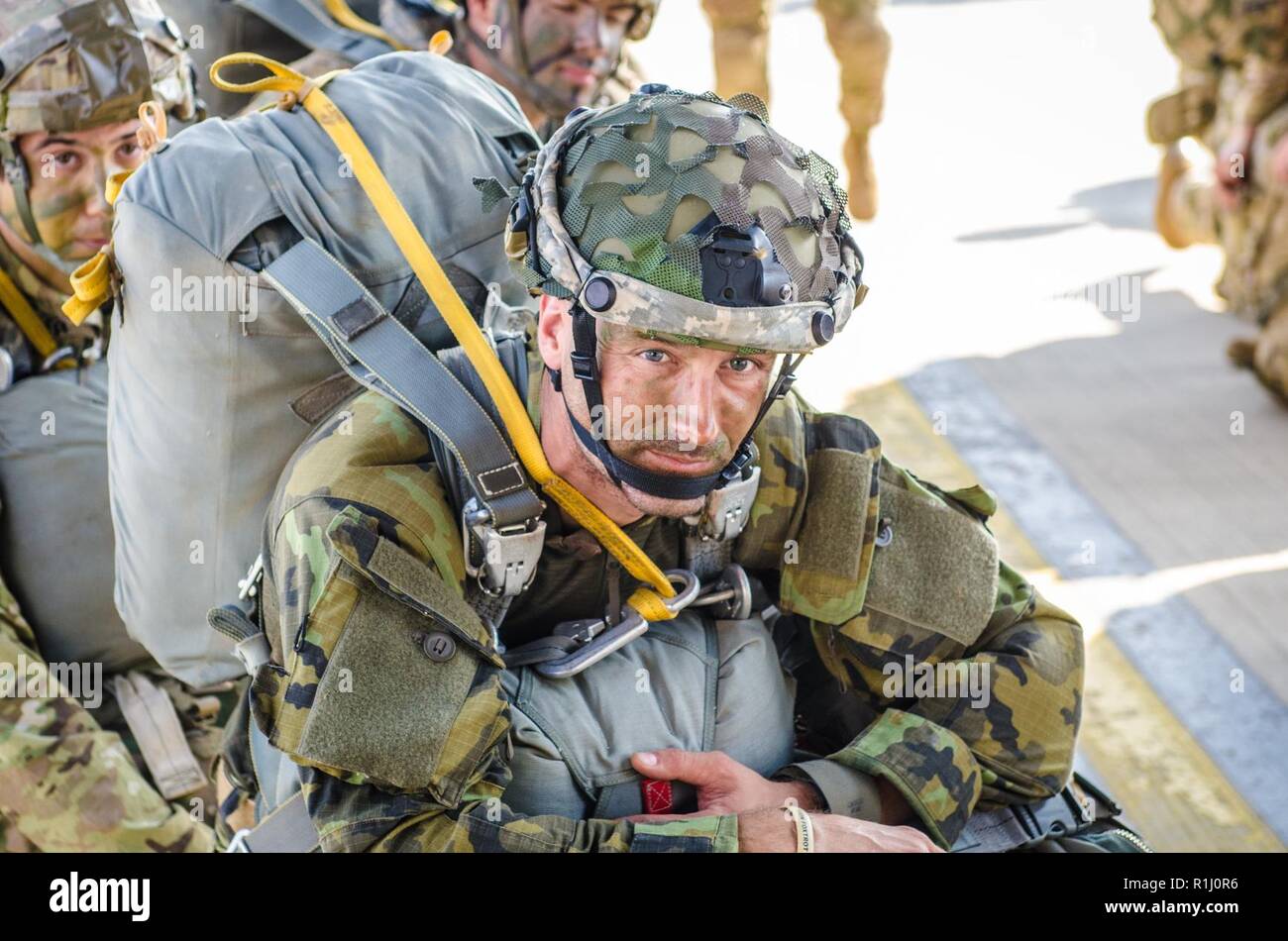 He directed the operations of the italian army hi-res stock photography ...