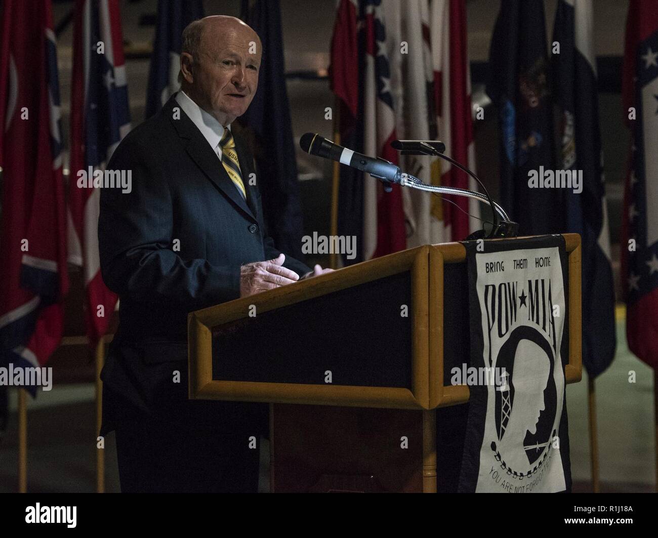 Guest speaker and combat veteran retired U.S. Army Capt. Rich Adams ...