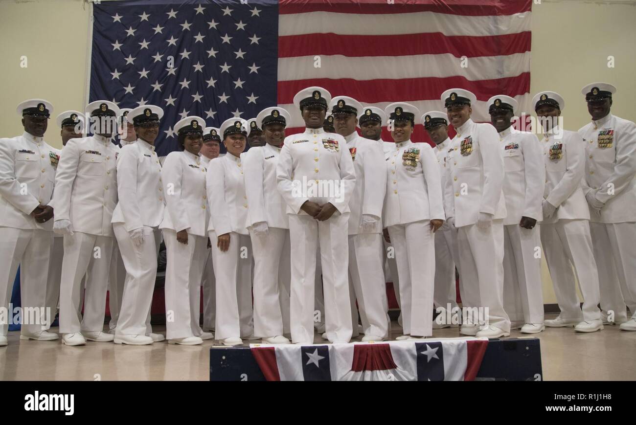 NORFOLK, Va. (Sept. 21, 2018) Chief Electrician's Mate Charlene Parker ...