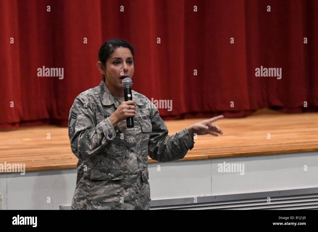 U.S. Air Force Chief Master Sgt. Sandra Nunes, 81st Medical Operations ...
