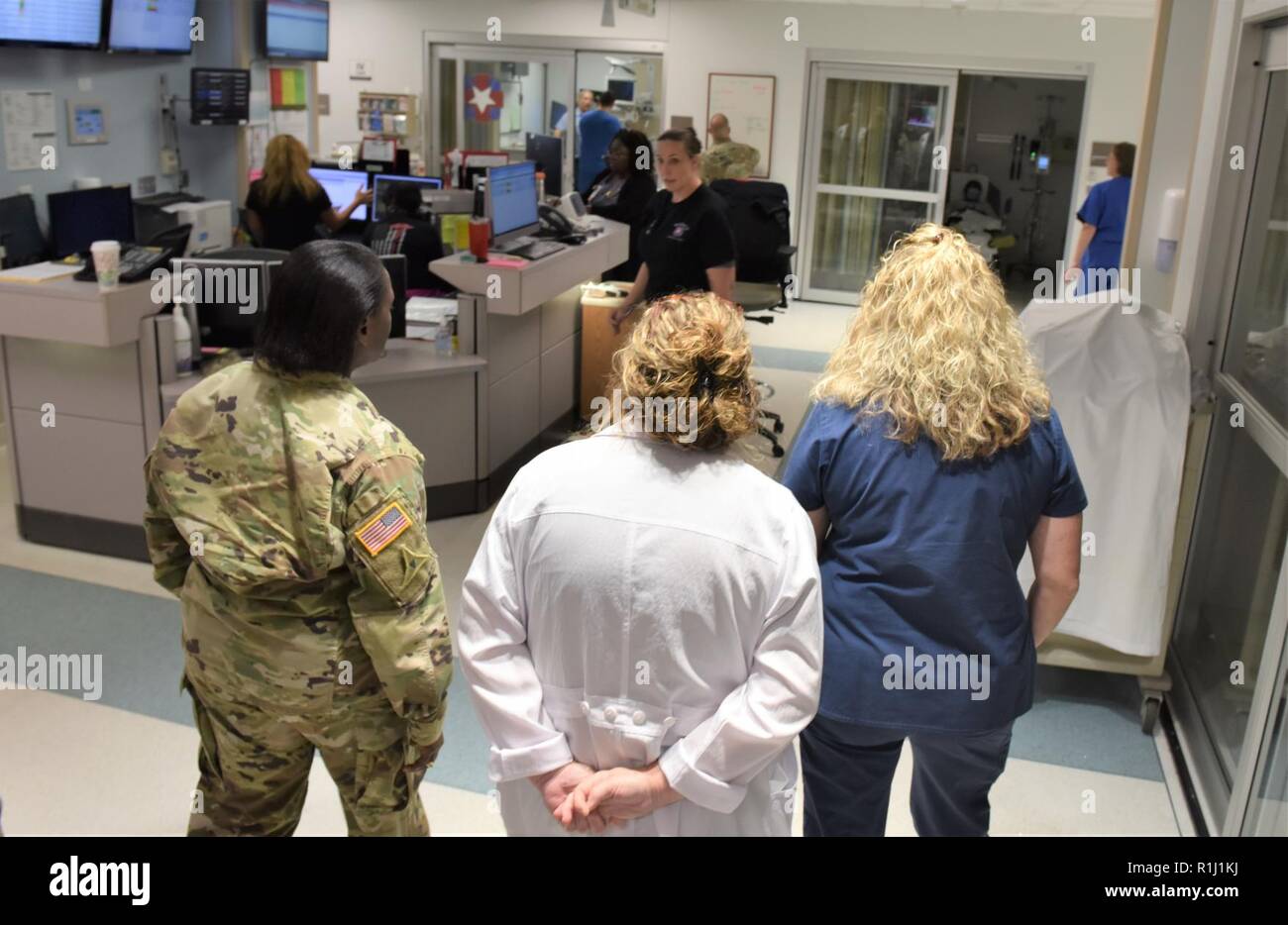 BG Crosland, MEDCOM Commanding General, visited Womack Army Medical ...