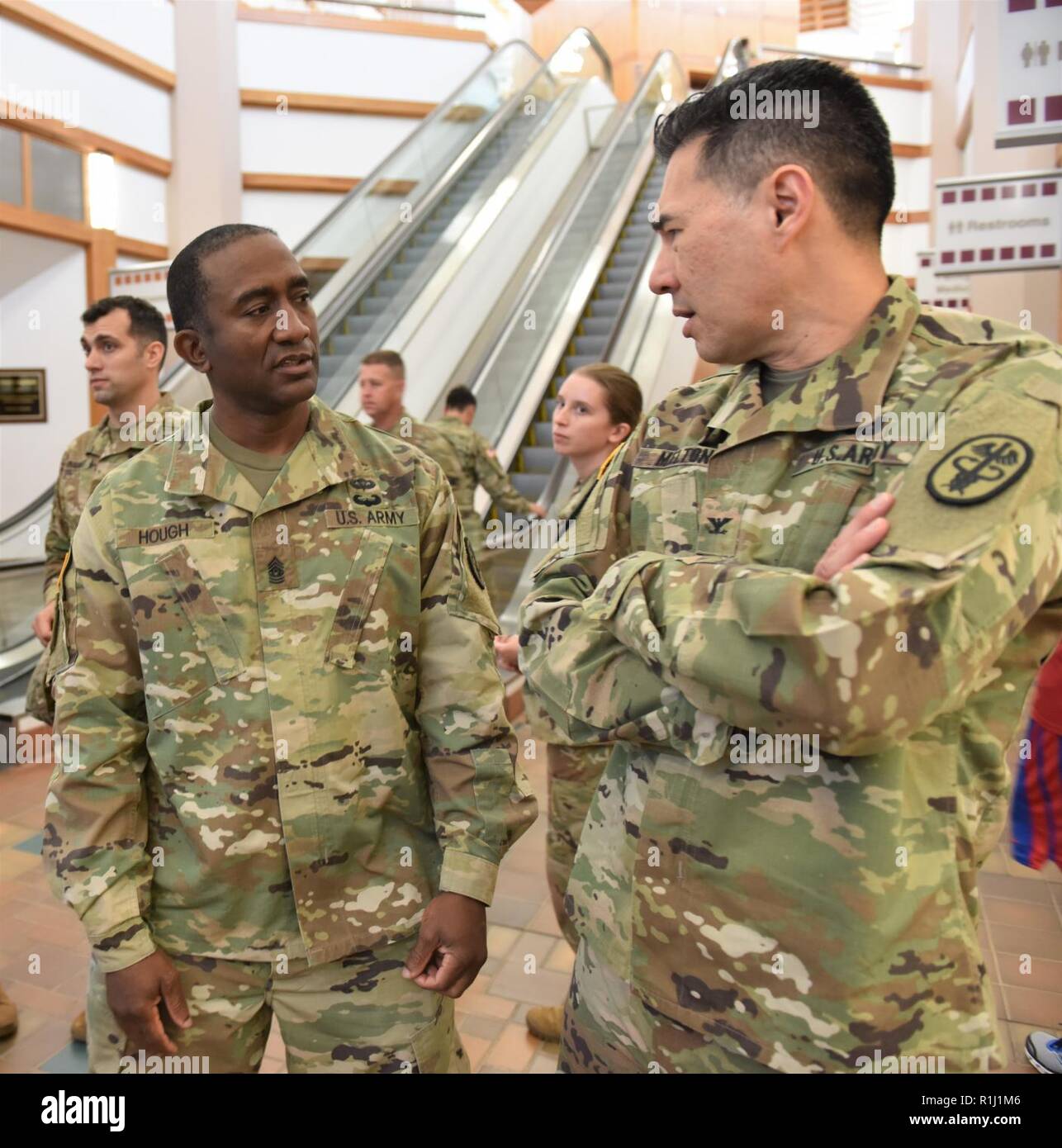 BG Crosland, MEDCOM Commanding General, visited Womack Army Medical ...
