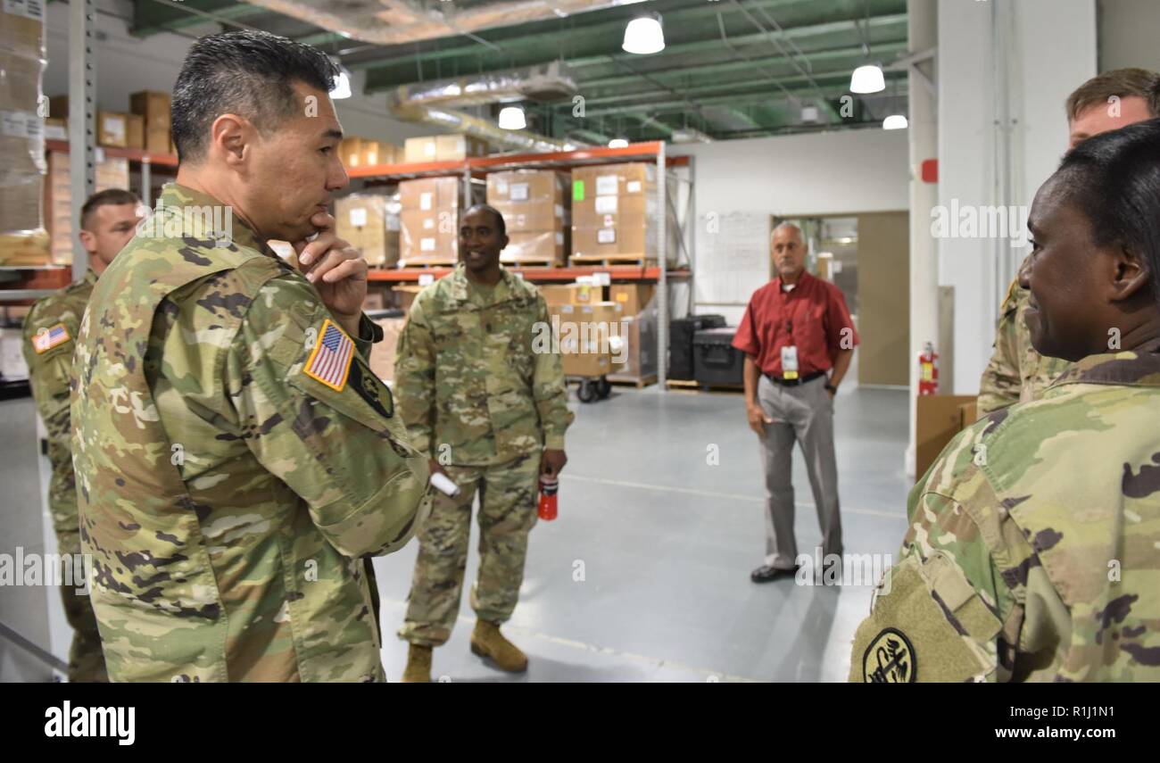 BG Crosland, MEDCOM Commanding General, visited Womack Army Medical ...