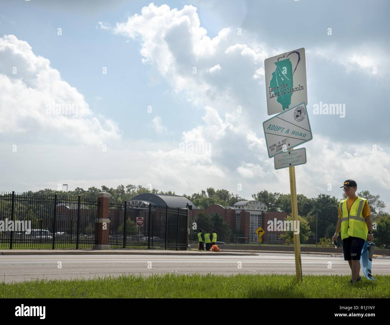Recruit training command naval station great lakes hi-res stock ...