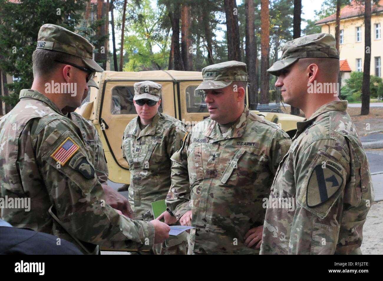 U.S. Army Maj. Gen. Stephen Shapiro, the commanding general for the ...