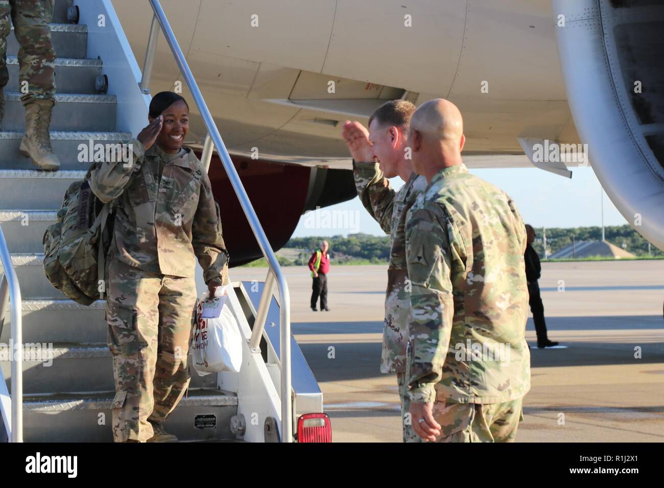 U.S. Army Col. Deitra Trotter, 504th Military Intelligence Brigade ...