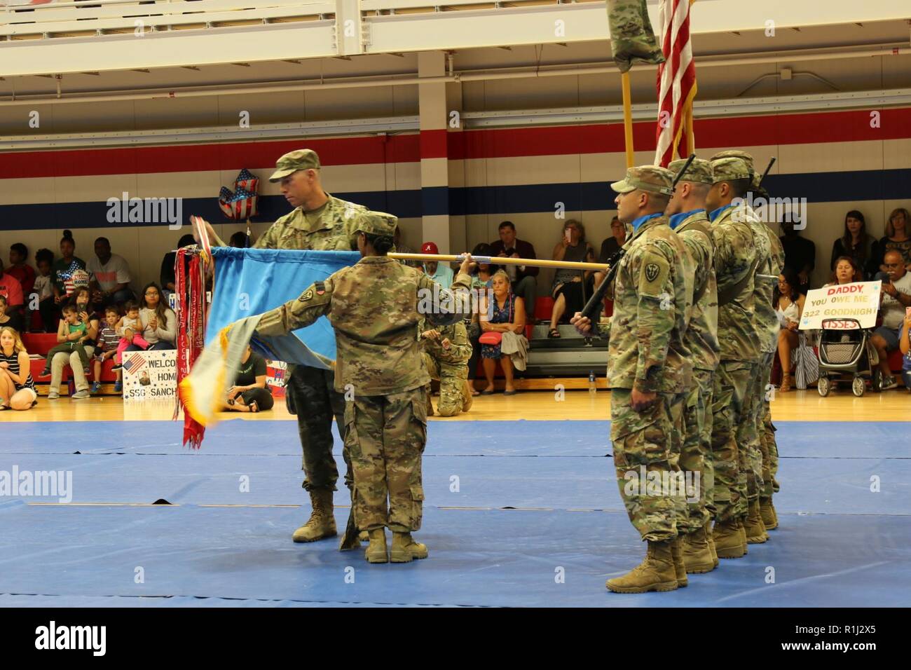 Col. Deitra Trotter and Command Sgt. Major. Thomas (TJ) Baird, 504th ...