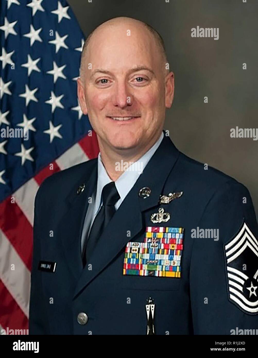 Chief Master Sgt. Steven A. Durrance Stock Photo - Alamy