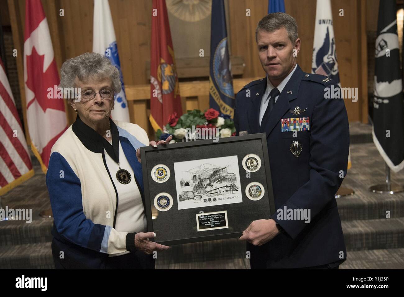 PETERSON AIR FORCE BASE, Colo. – Col. Sam Johnson, 21st Space Wing vice ...