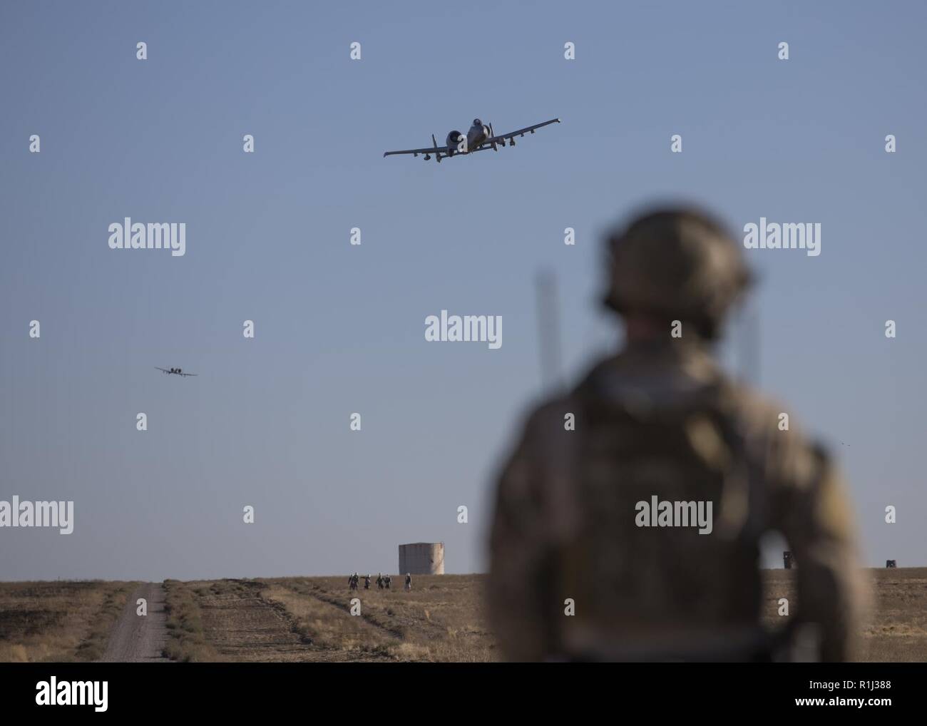 An A-10C Thunderbolt II assigned to the Idaho Air National Guard’s ...