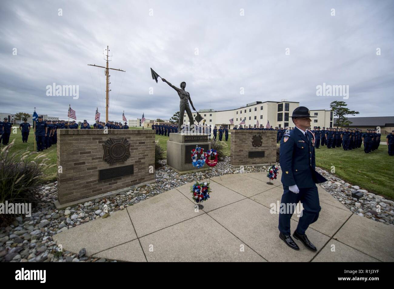 CAPE MAY -- Coast Guardsmen and recruits gathered to remember the ...