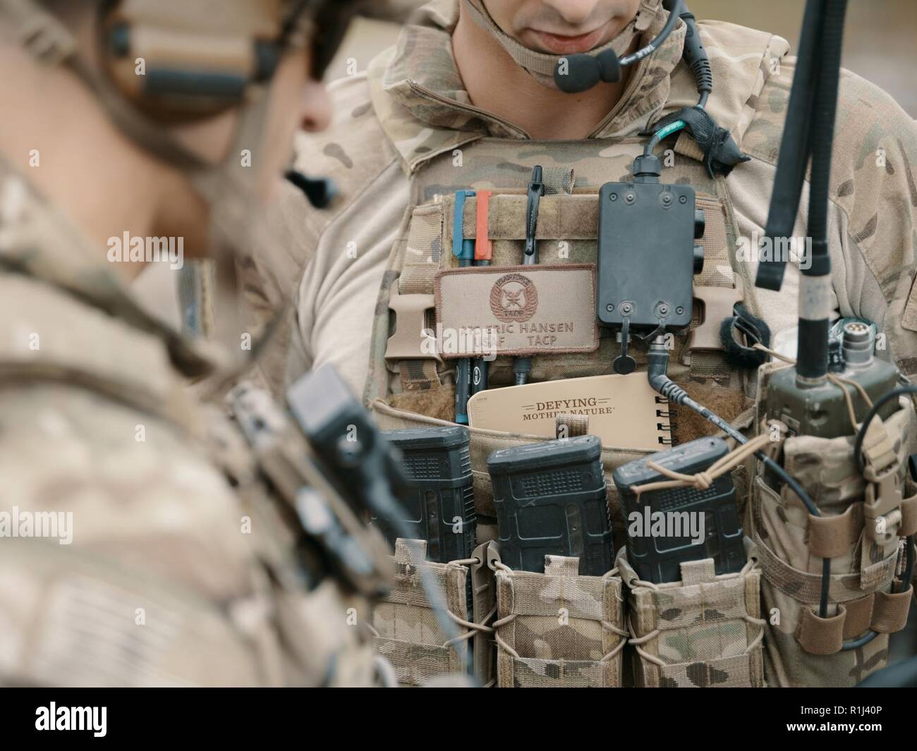 Airman 1st Class Eric Hansen, a joint terminal attack controller ...