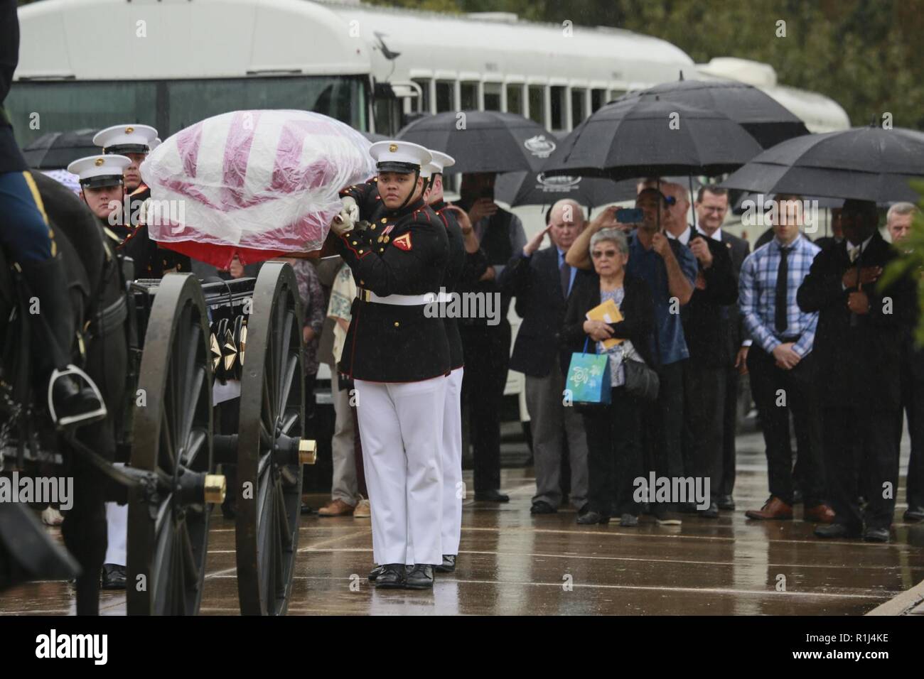 Marine Corps Body Bearers, Bravo Company, Marine Barracks Washington D ...