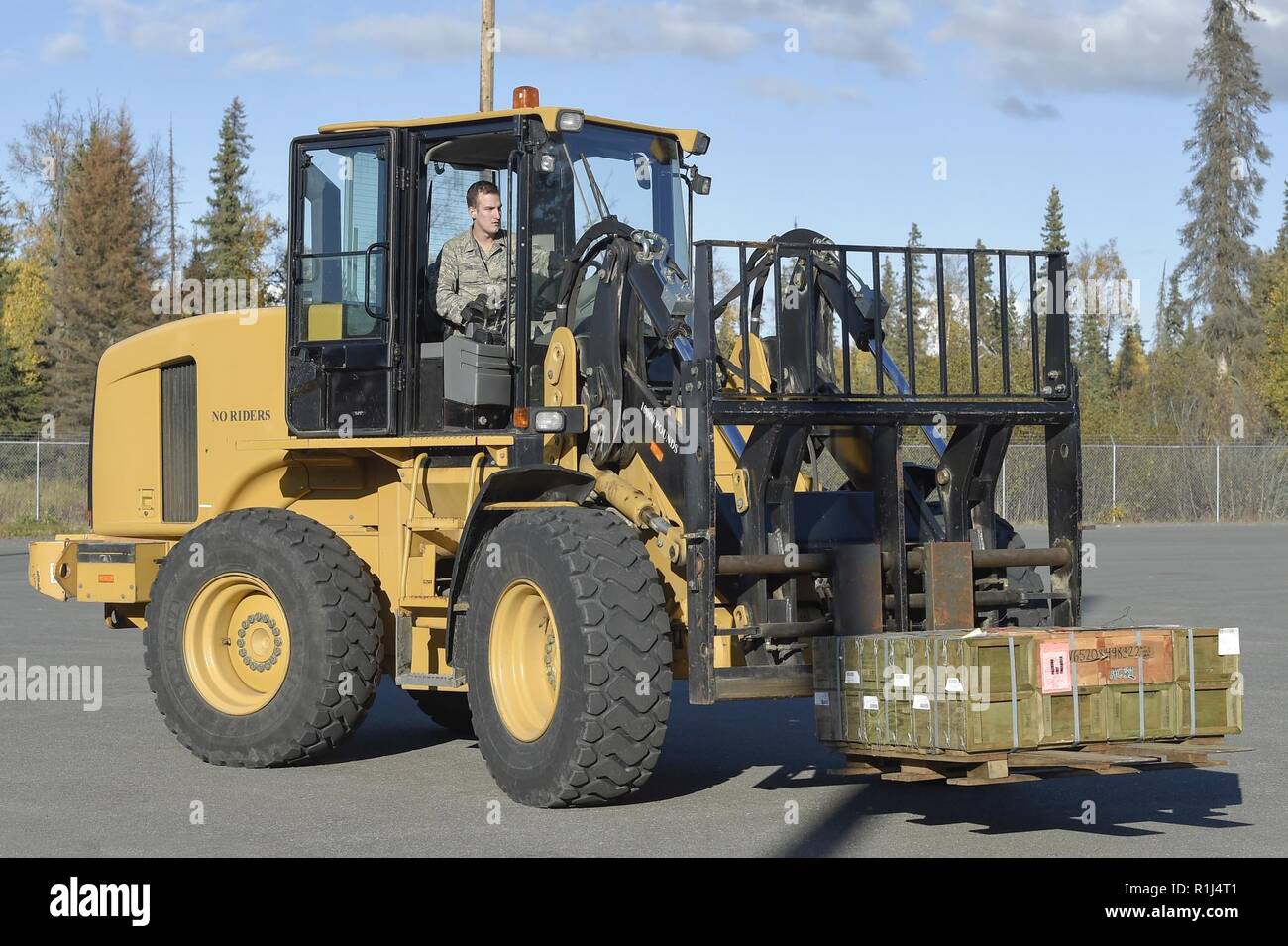 U.S. Air Force Senior Airman Mackenzie Dahl, assigned to the 3rd ...