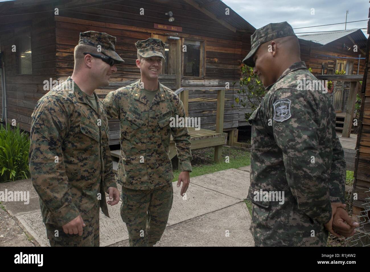 U.S. Marines Maj. John Dunn, Special Purpose Marine Air-Ground Task ...