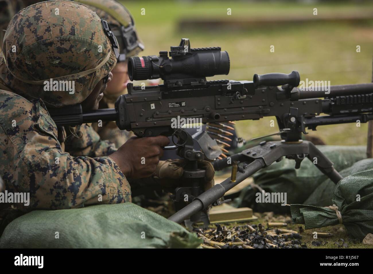 M249 bravo hi-res stock photography and images - Alamy