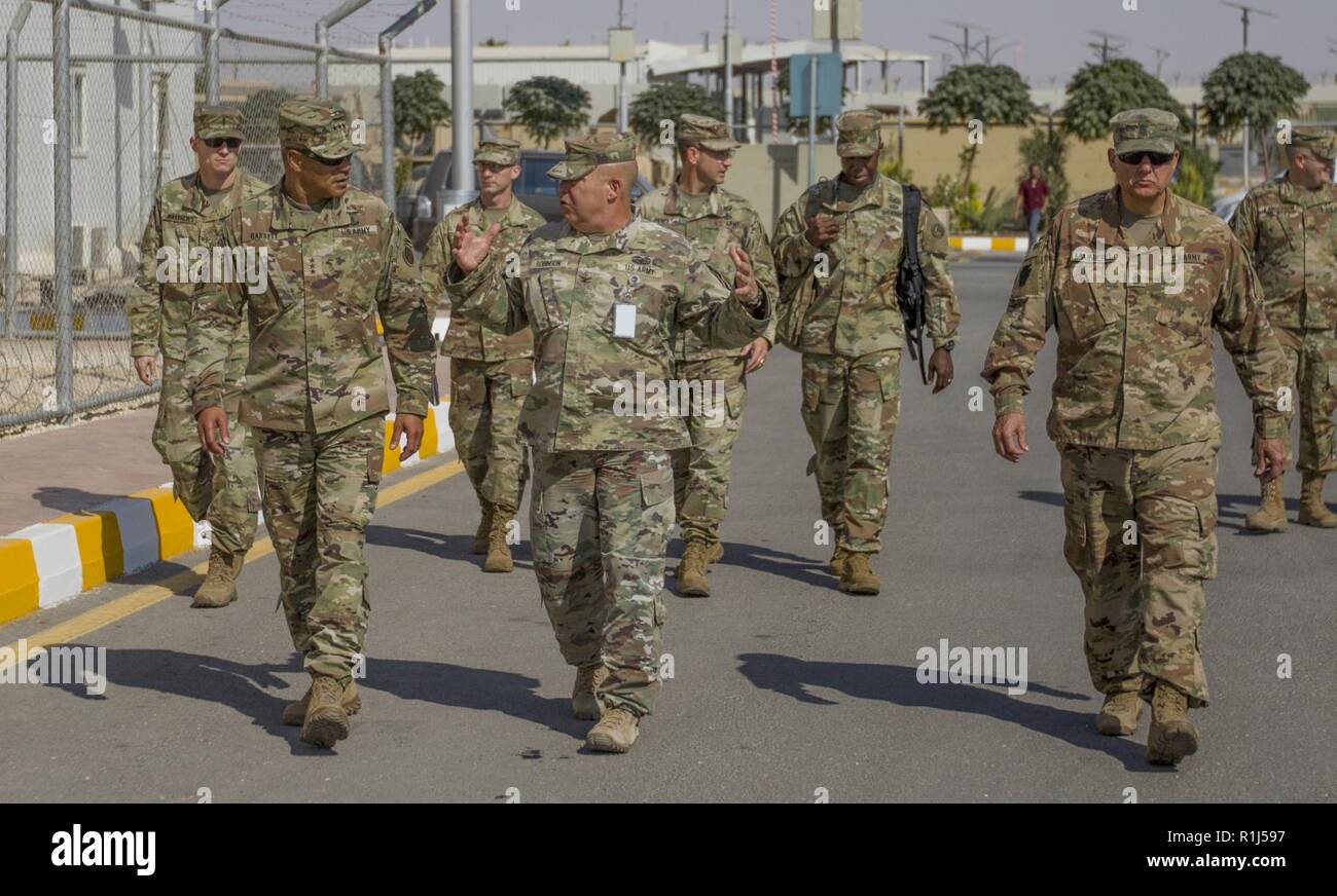 U.S. Army Lt. Gen. Michael X. Garrett, U.S. Army Central commander ...