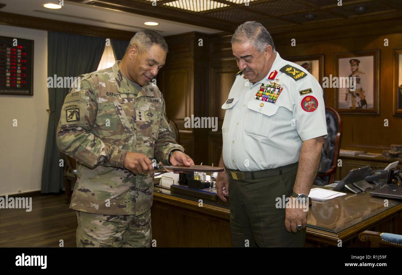 U.S. Army Lt. Gen. Michael X. Garrett, U.S. Army Central commander ...