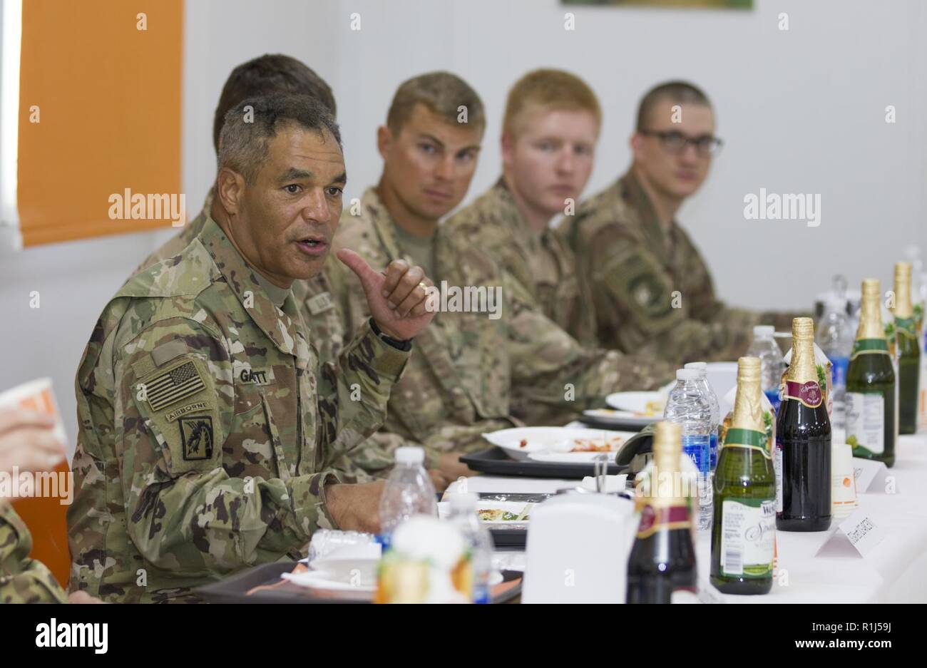 U.S. Army Lt. Gen. Michael X. Garrett, U.S. Army Central commander ...