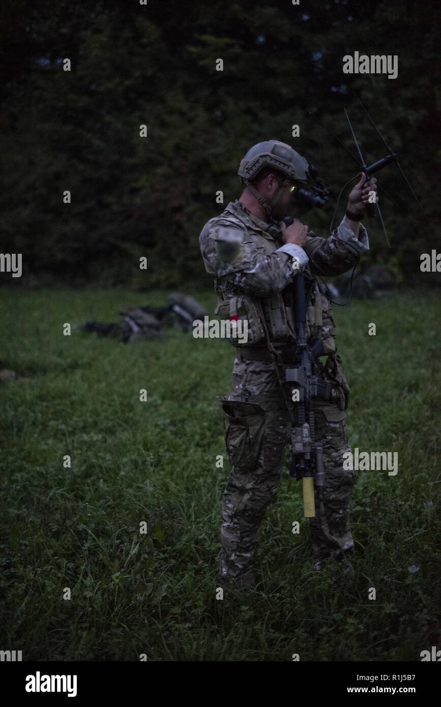 A U.S. Special Forces Soldier assigned to 20th Special Forces Group ...
