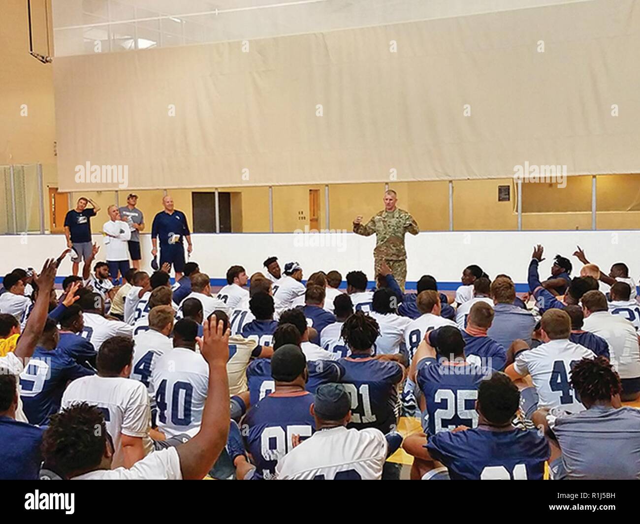 Hunter Army Airfield Garrison Commander, Lt. Col. Ken Dwyer, inspires ...